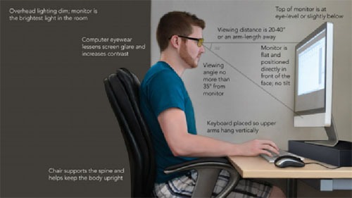 Tips for Maintaining Good Posture While Using Computer